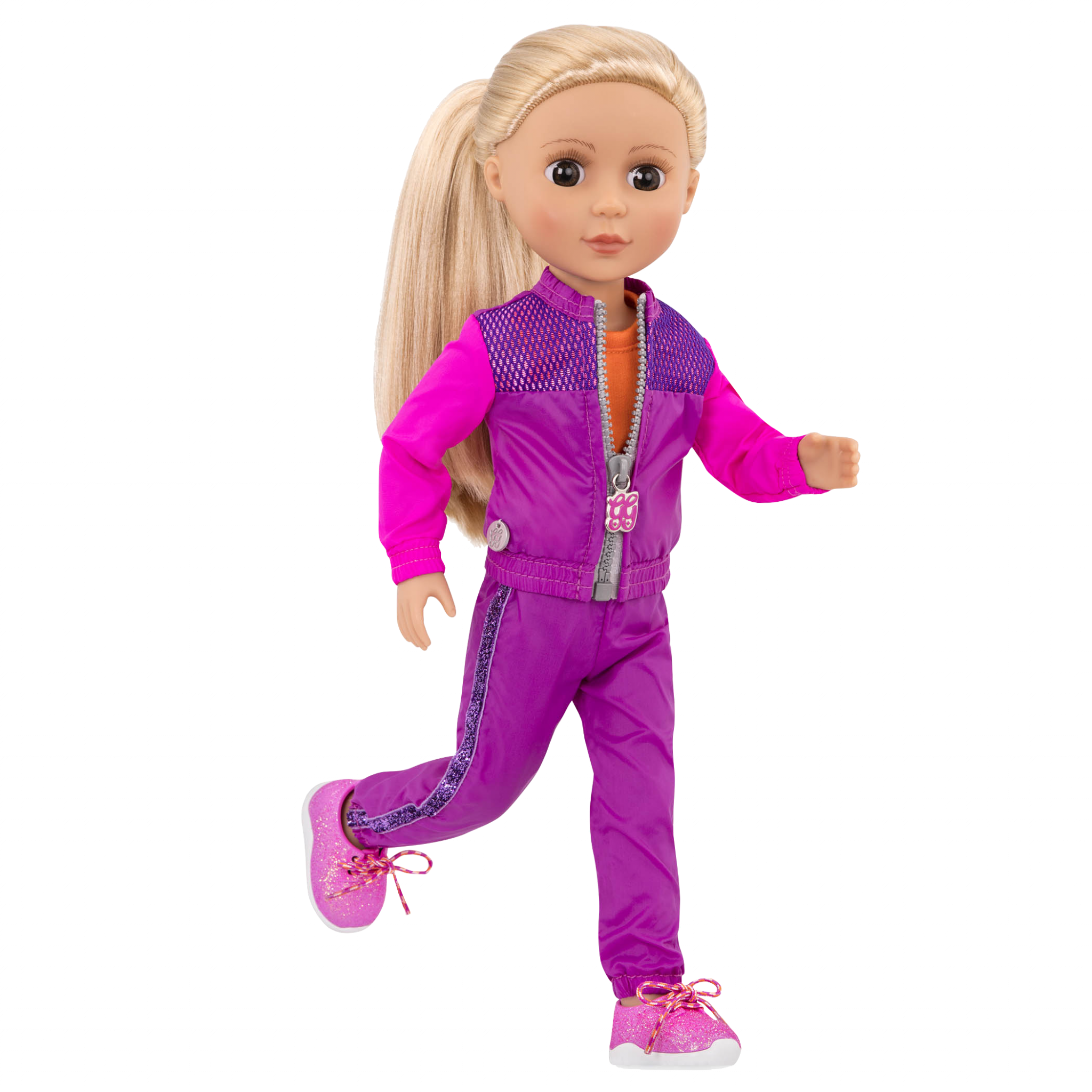 Let's Go for a Run | 14" Doll Clothes | Glitter Girls
