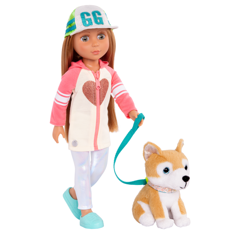 Percy | 14" Poseable Travel Doll | Glitter Girls