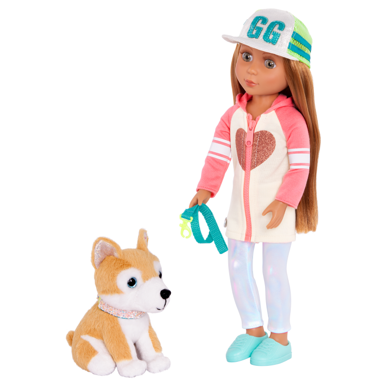 Percy | 14" Poseable Travel Doll | Glitter Girls