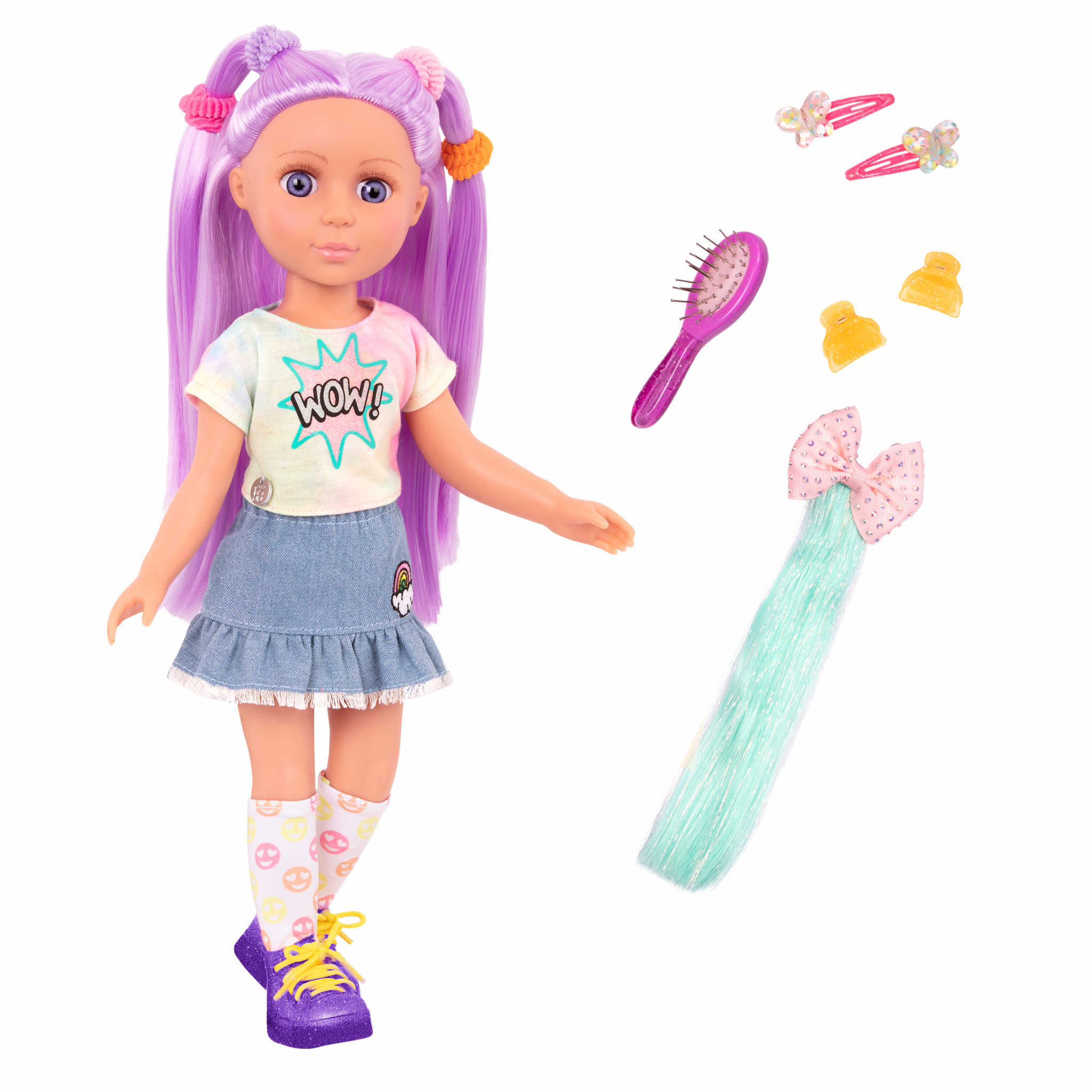 Luma | Poseable 14-inch Doll | Glitter Girls