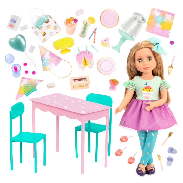 GG Surprise Birthday Party Set & Sashka | Glitter Girls