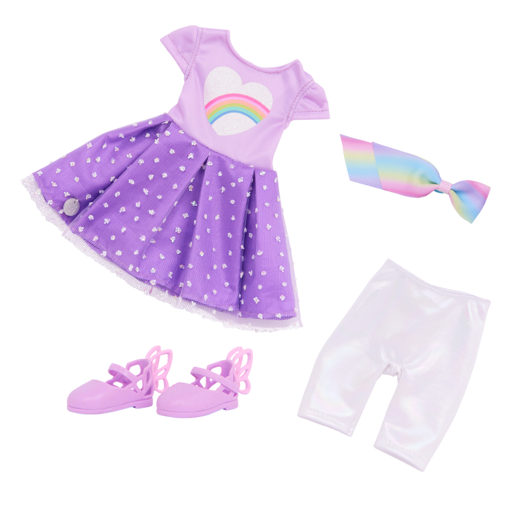 Meera | 14” Posable Birthday Doll | Glitter Girls