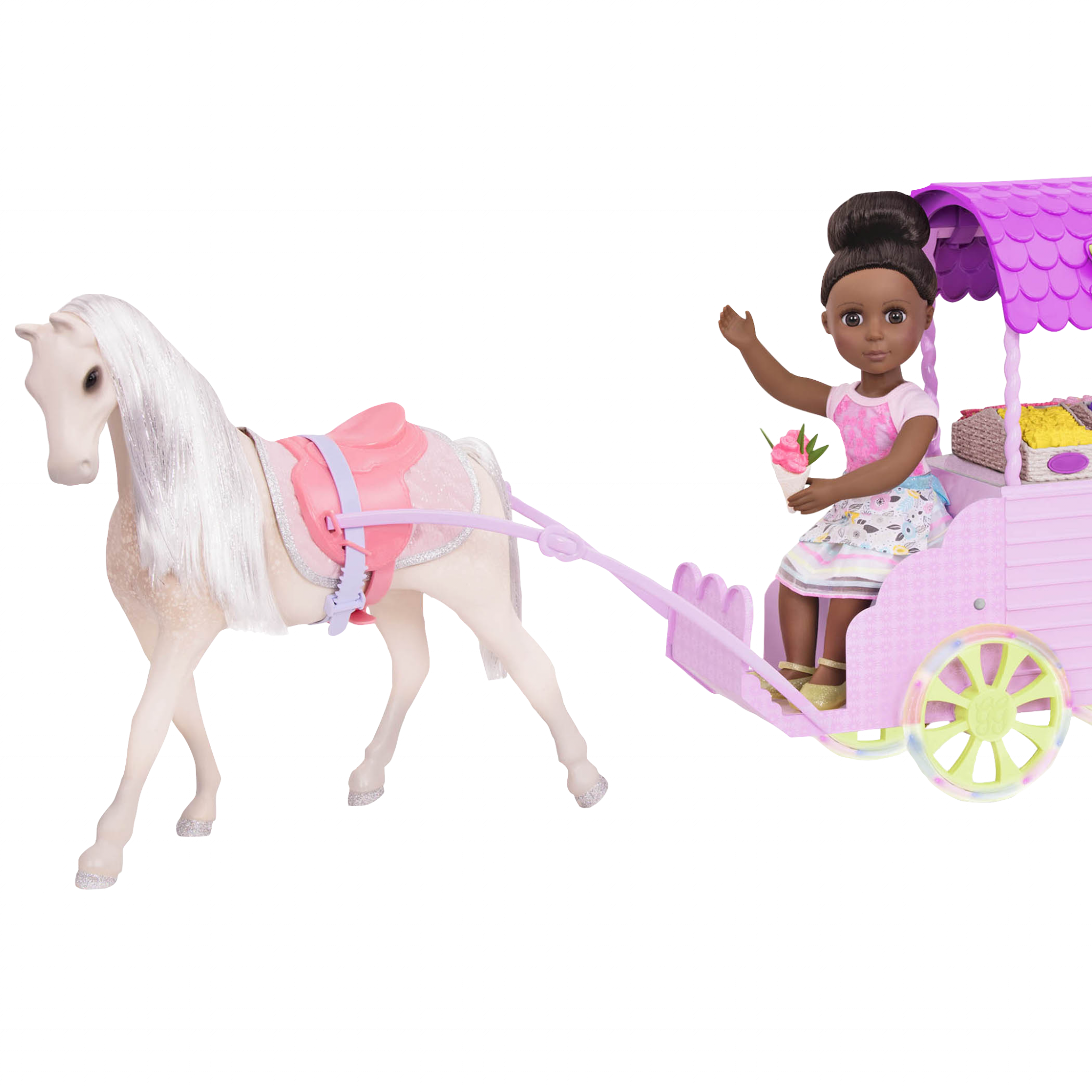 GG Flower Carriage | Glitter Girls
