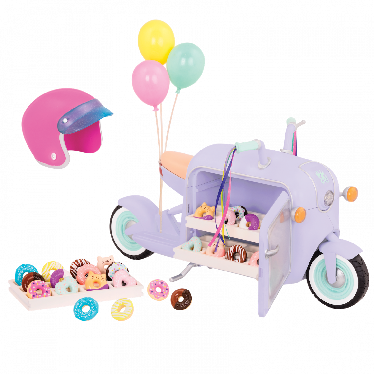 Donut Delivery Scooter | Glitter Girls