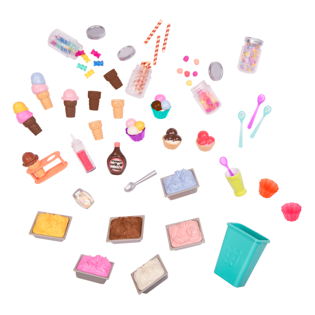 14" Doll Ice Cream Shop Playset | Glitter Girls