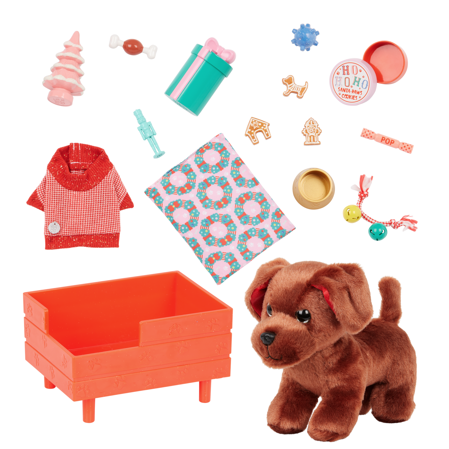 Froo Froo & Pup Carrier Set | Plush Dog | Glitter Girls