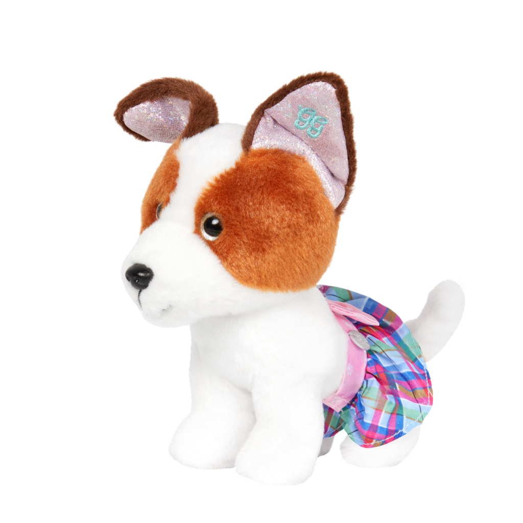 Maggie & Pup Training Set | Posable Plush Dog | Glitter Girls